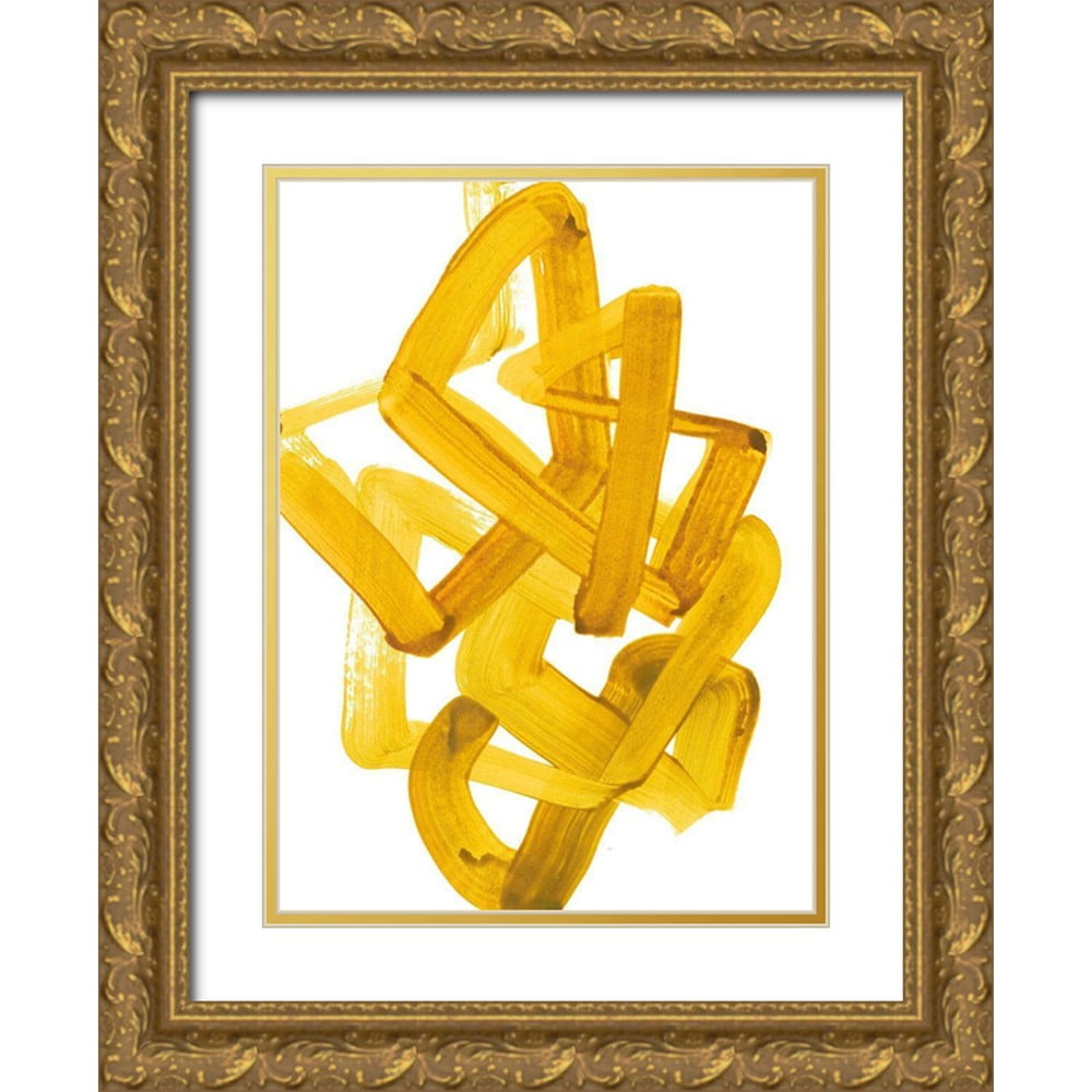 Gold, Lora 19x24 Gold Ornate Wood Framed with Double Matting Museum Art ...