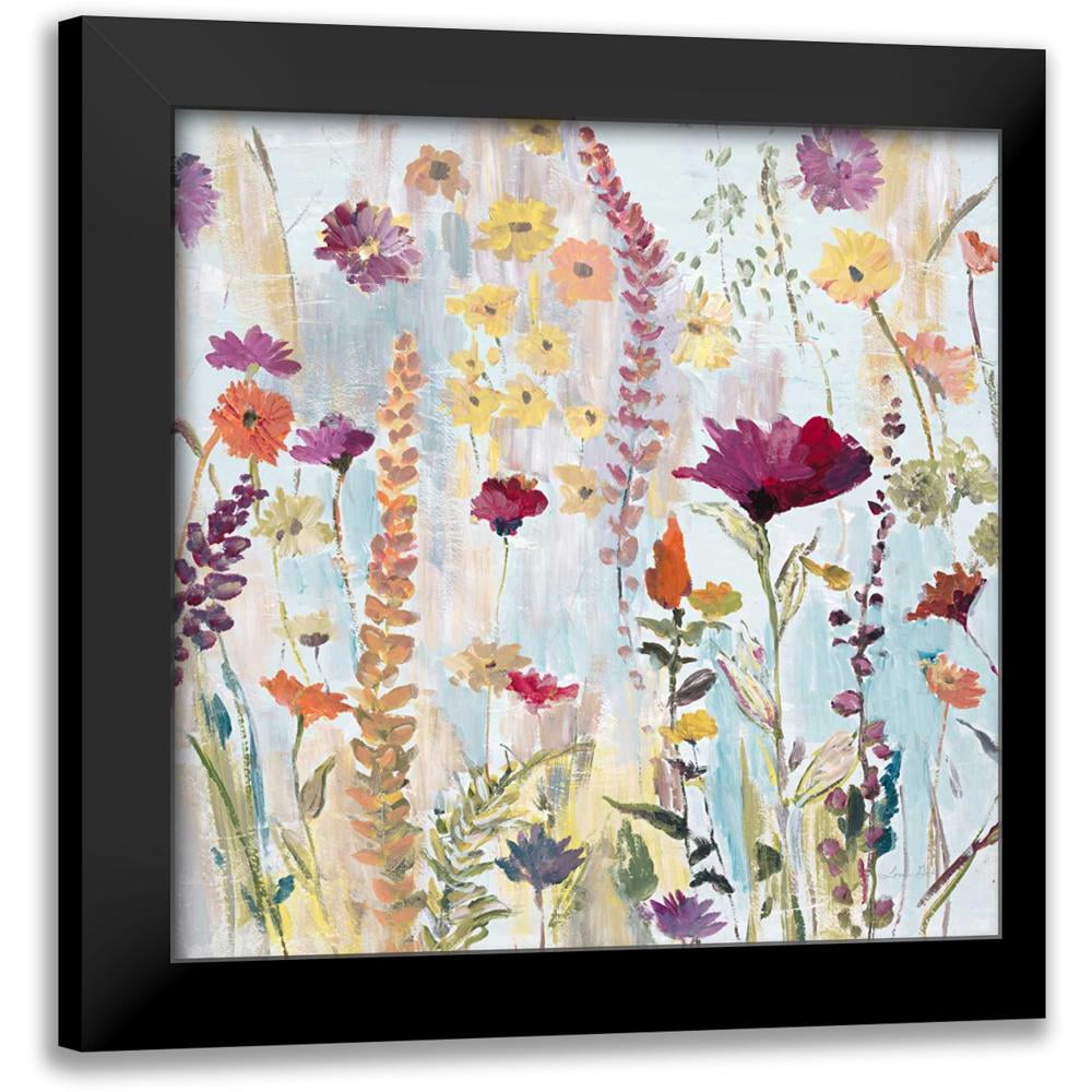 Gold, Lora 20x20 Black Modern Framed Museum Art Print Titled - Rain Y ...