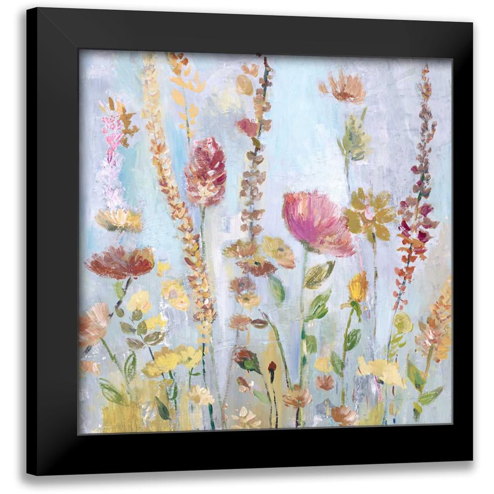 Gold, Lora 20x20 Black Modern Framed Museum Art Print Titled - Raindrop ...