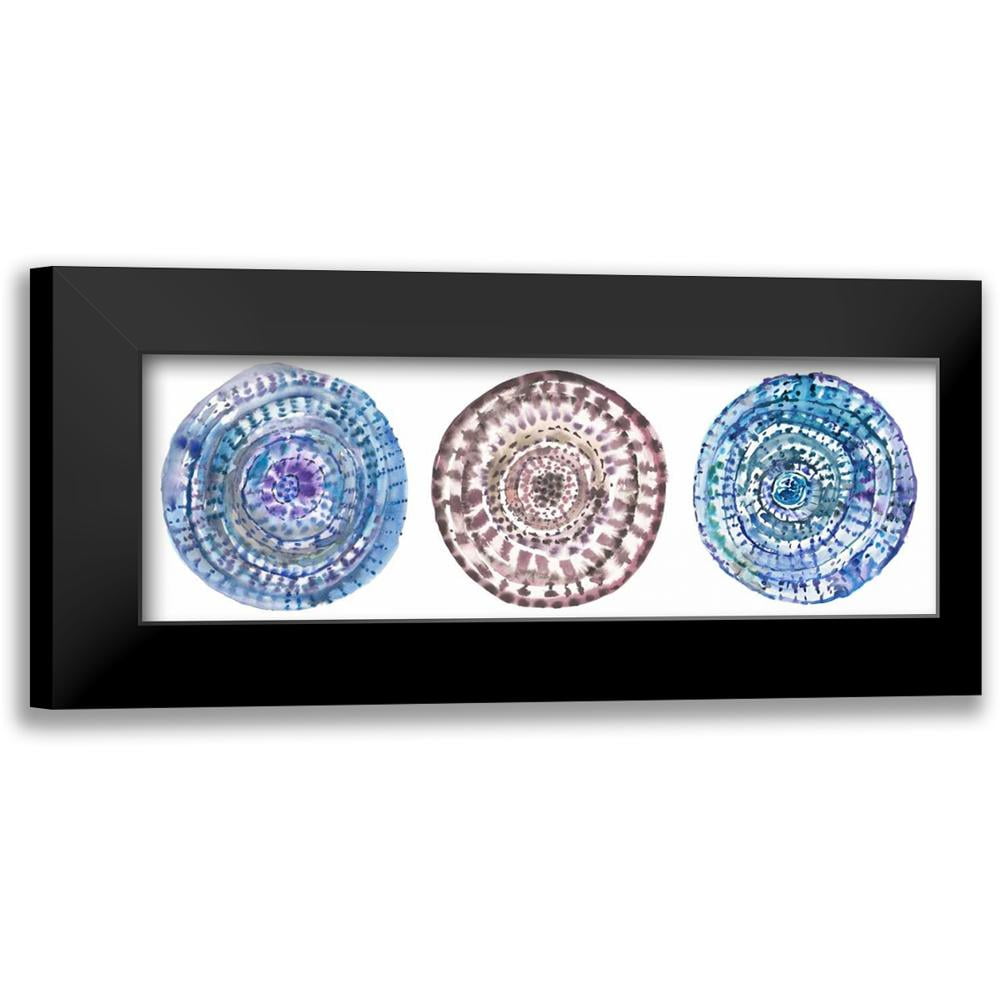 Gold, Lora 24x11 Black Modern Framed Museum Art Print Titled ...