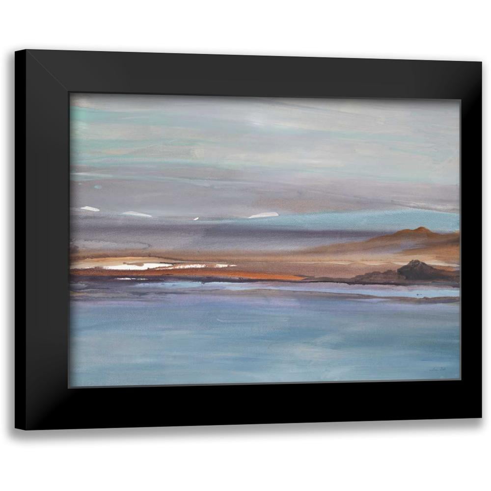 Gold, Lora 24x19 Black Modern Framed Museum Art Print Titled - Sea to ...