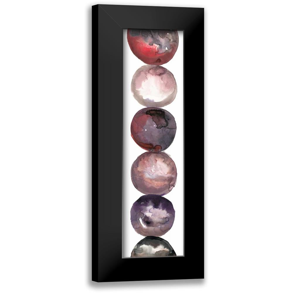 Gold, Lora 9x24 Black Modern Framed Museum Art Print Titled - Circular ...