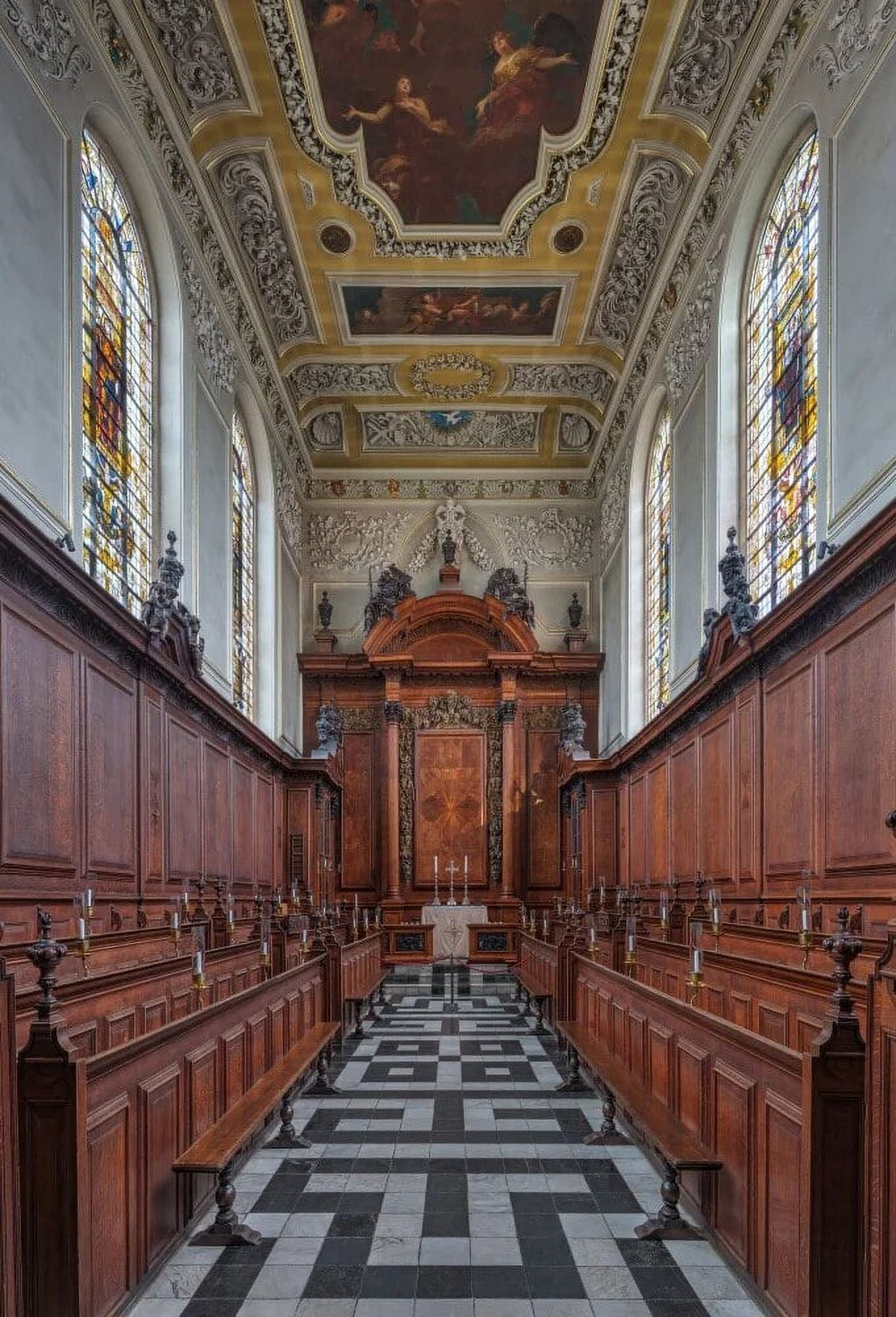 Gold Luxurious Backdrop Church European Castle Golden Red Carpet Lover ...