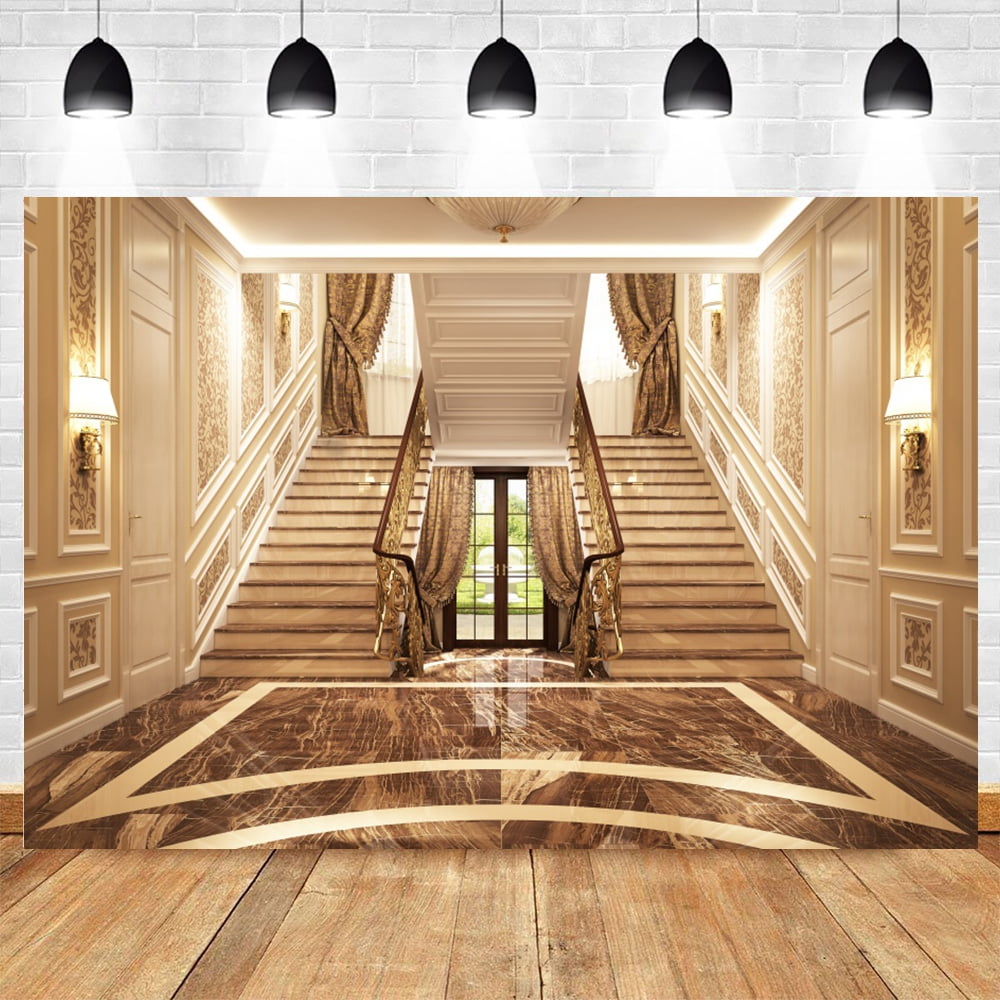 Gold Luxurious Palace Backdrop Old Church European Castle Vintage ...