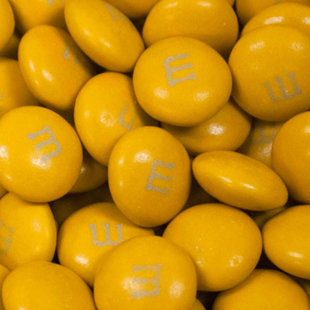 375Pcs Gold Coated M&M's Milk Chocolate Candy (12oz Bag) - Walmart.com