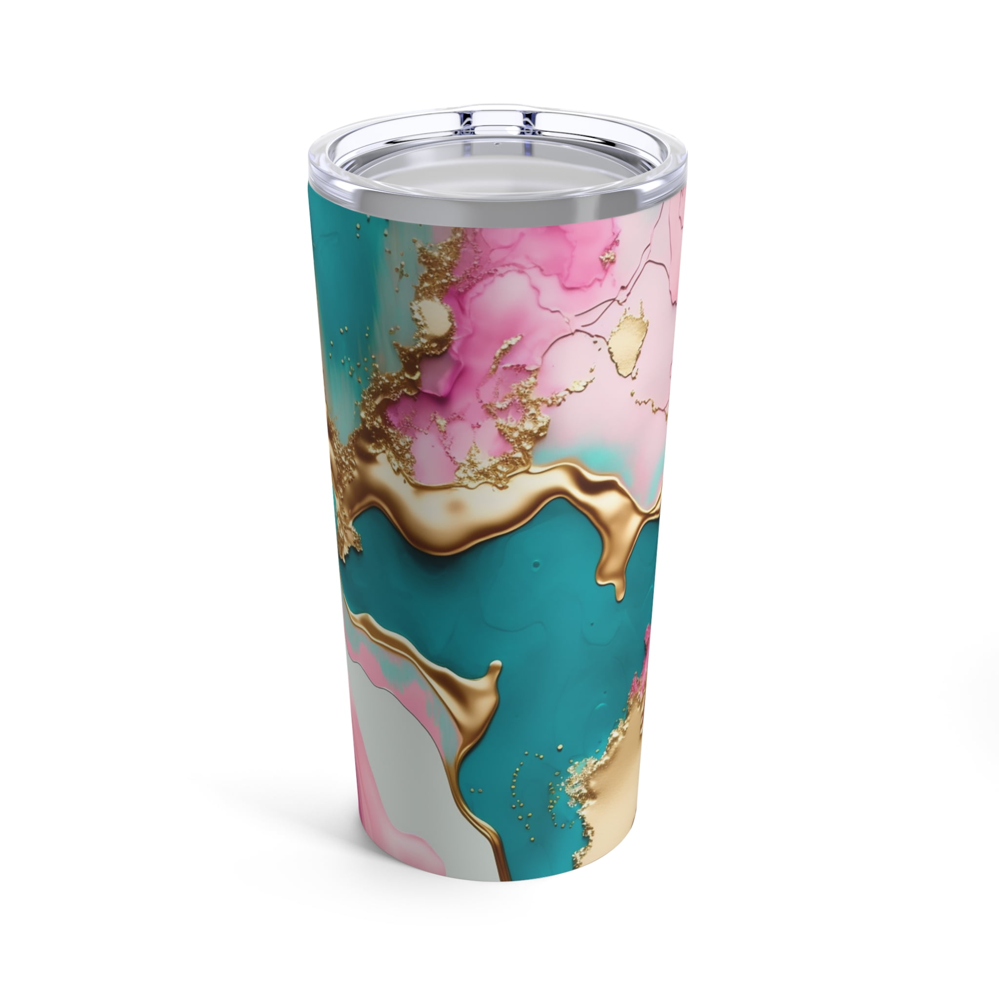 Gold Marble Tumbler 20oz Cup - Walmart.com
