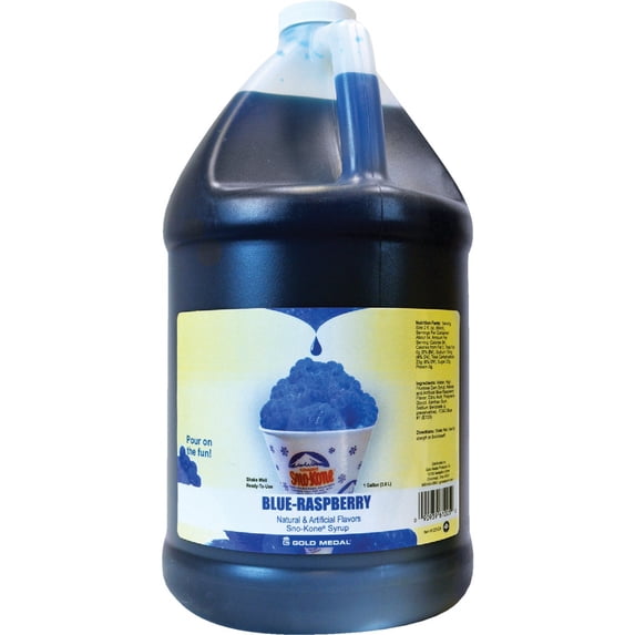 Gold Medal 1225 Sno-Kone GAL Rasb Syrup - Quantity 4 - Walmart.com