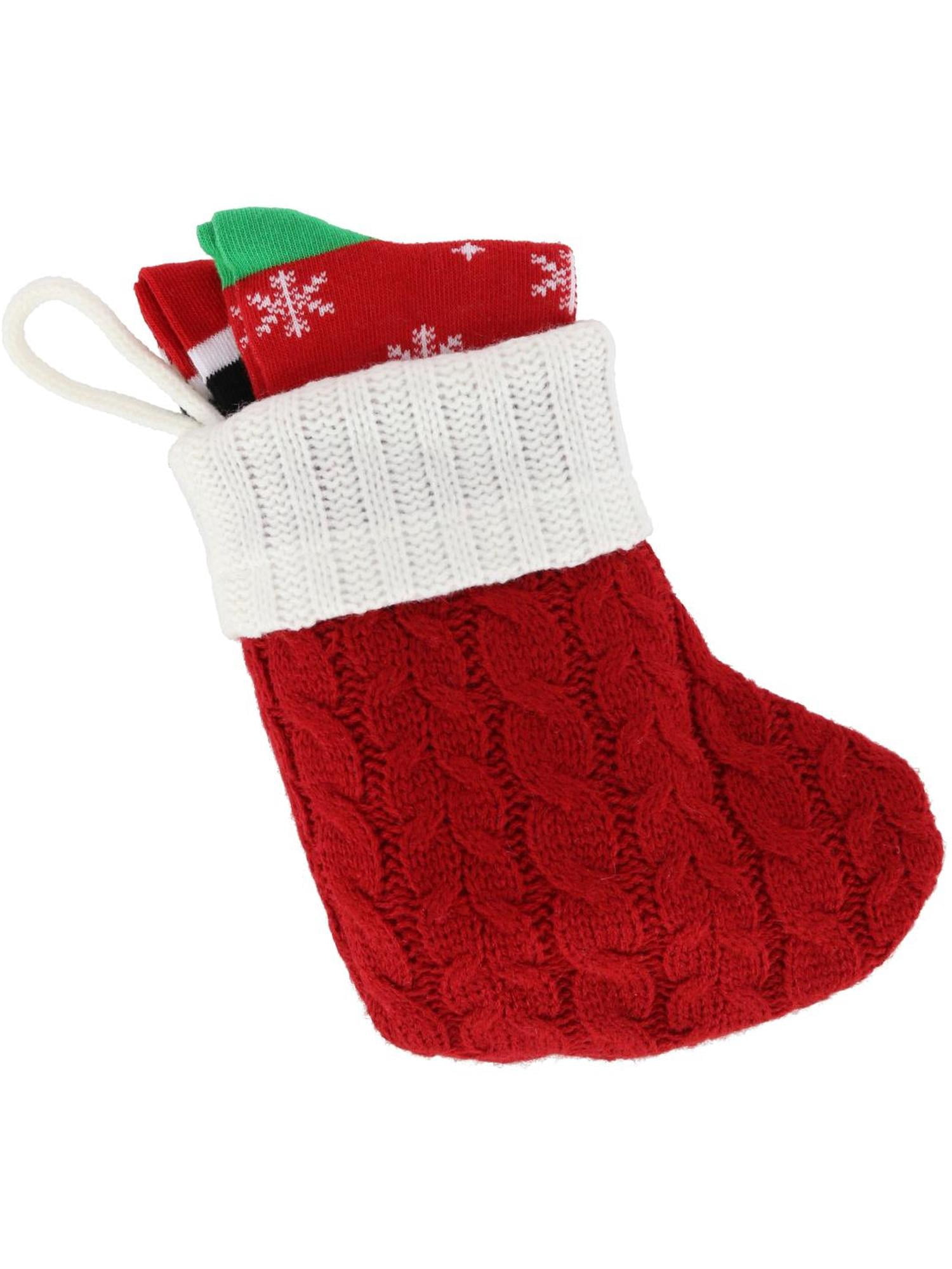 Gold Medal Christmas Stocking w/ 2 pack Novelty Crew Socks (Women ...