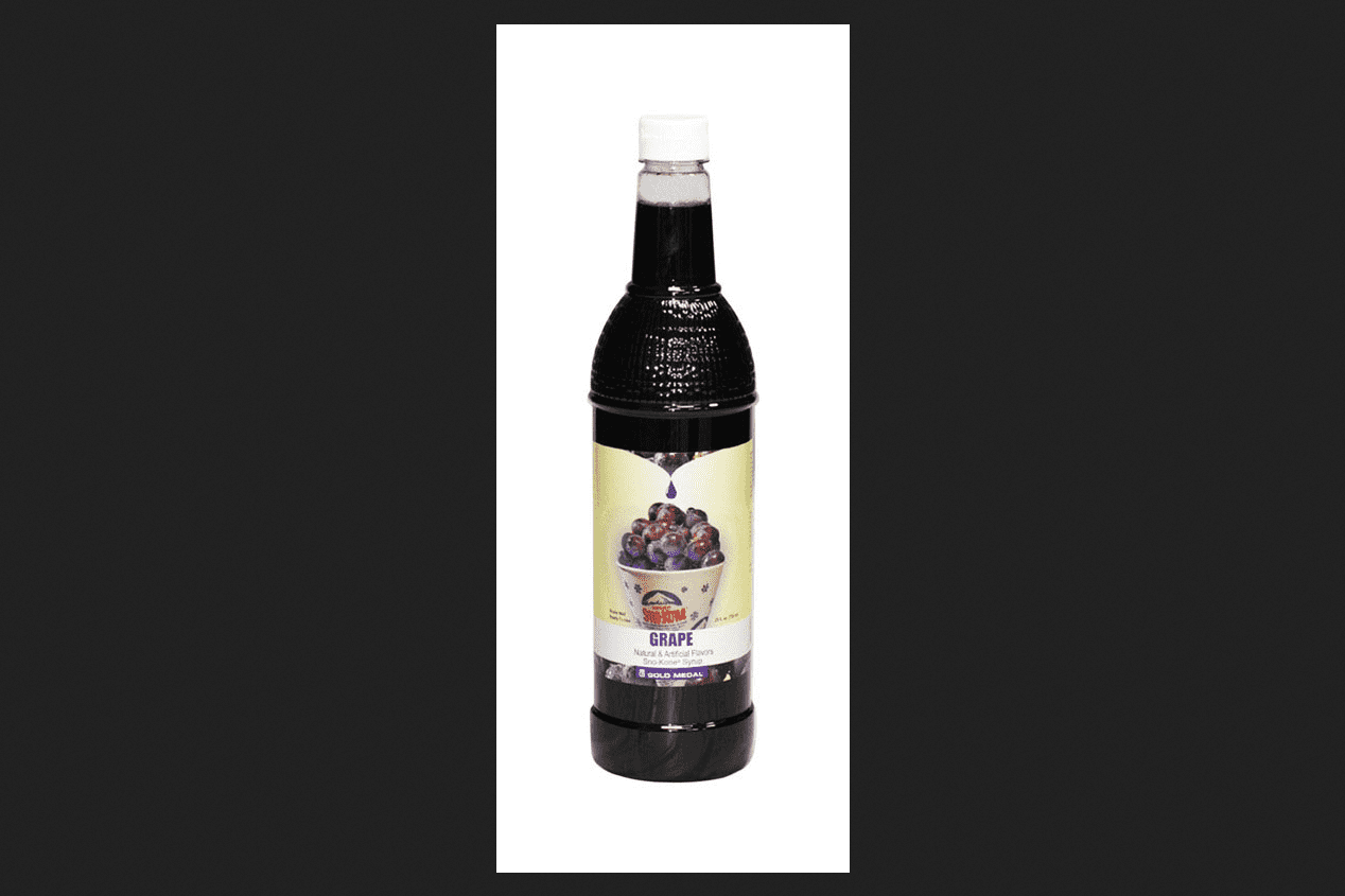 Gold Medal Grape Sno-Kone Syrup 750 DNU Bottle - Walmart.com