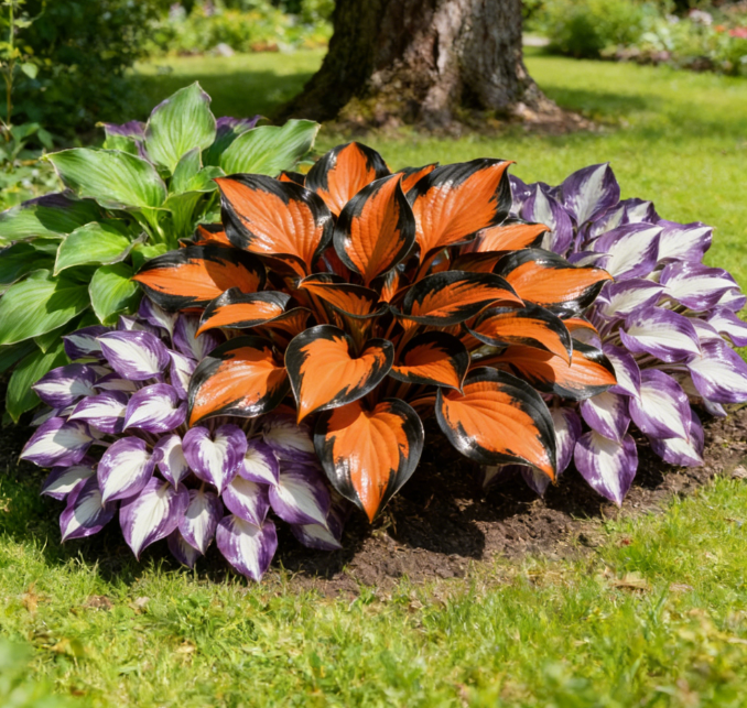 Gold Medal Hosta Plants Hosta Collection Bulbs Ornamental Hard-Simple ...