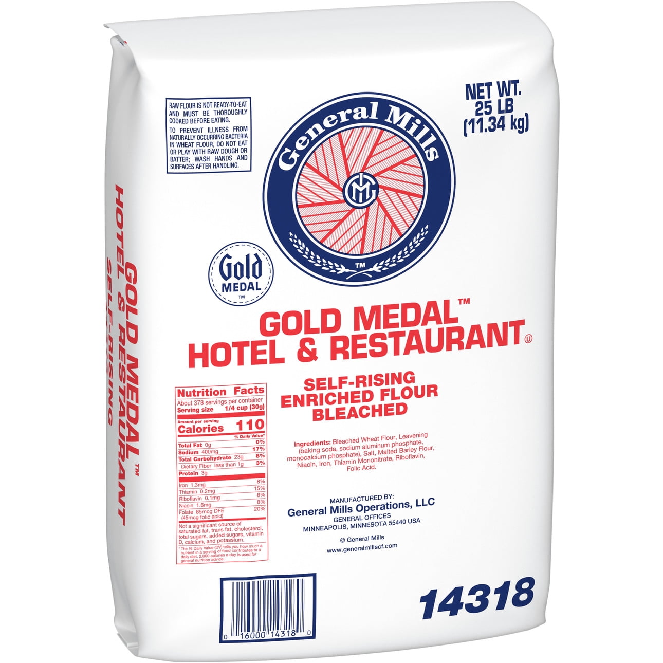Gold Medal Self-Rising Enriched Bleached Flour for Baking Bread ...