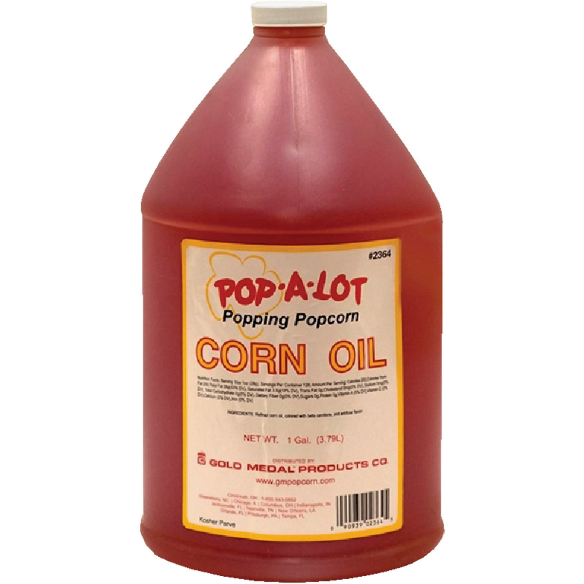 Gold Medal Butter Flavor Pop-A-Lot 1 Gal. Non-Hydrogenated Popcorn ...