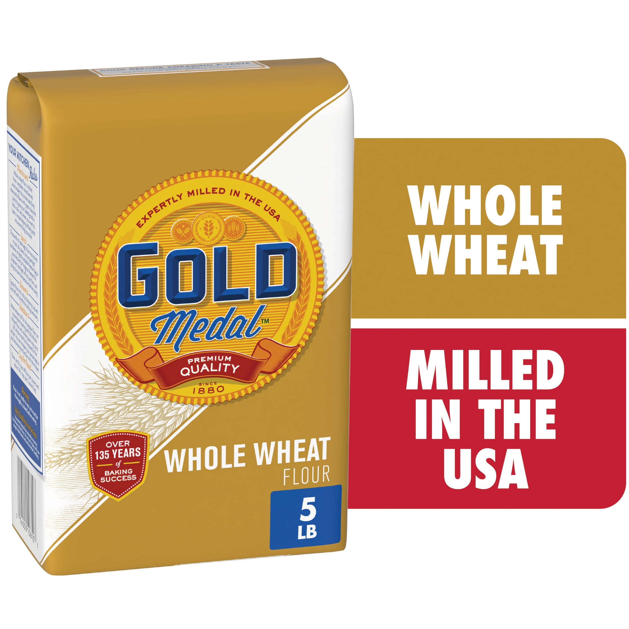 Gold Medal Whole Wheat Flour | Flaxseed - Walmart Business Supplies
