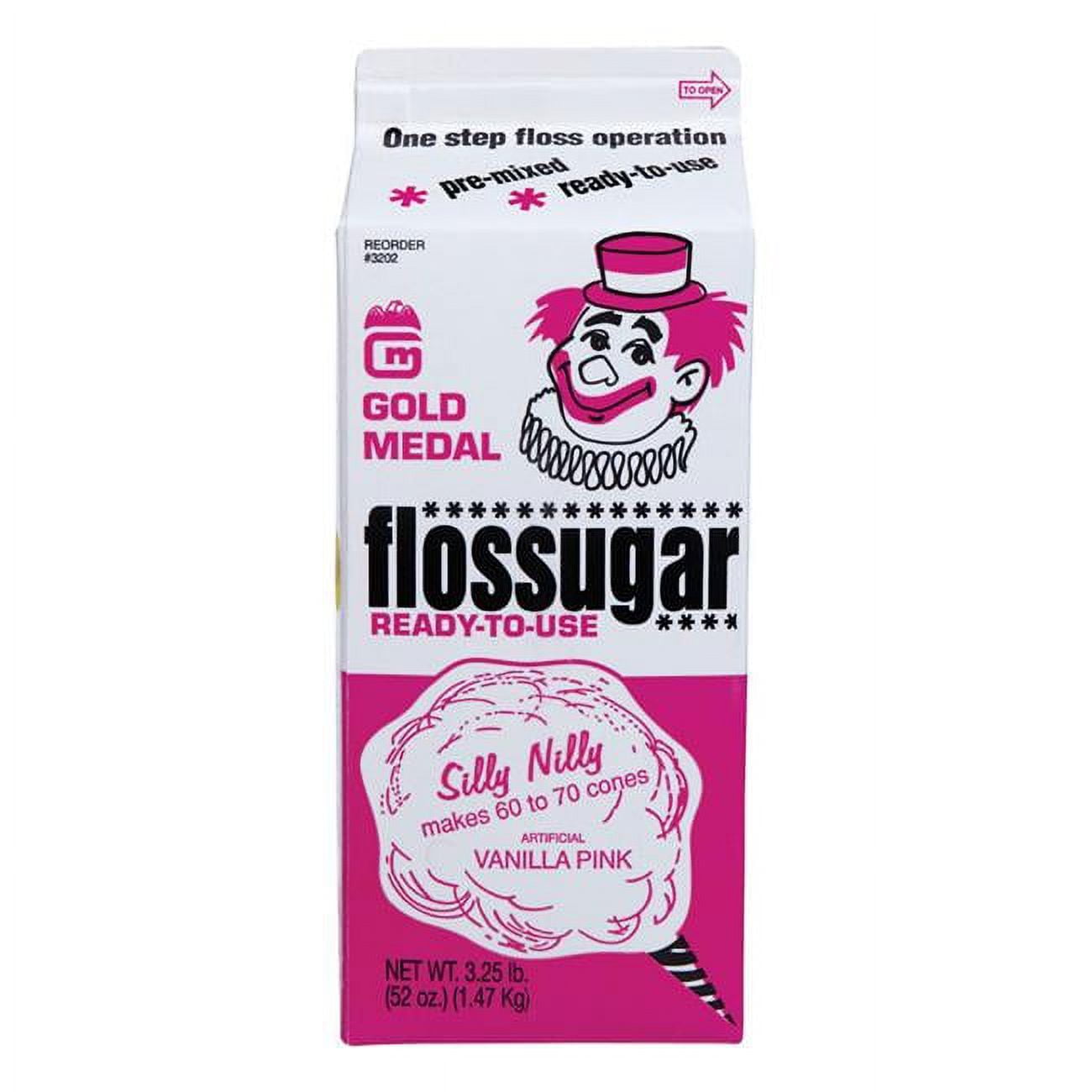 Gold Medal Products 3202 Cotton Candy Floss - Pink - Pack of 6 ...
