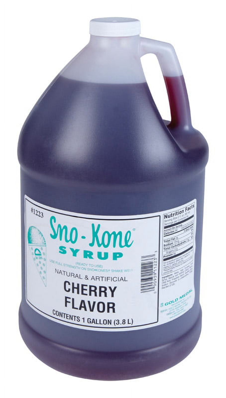 Gold Medal Cherry Sno-Kone Syrup, 1 Gal. 1223 - Walmart.com
