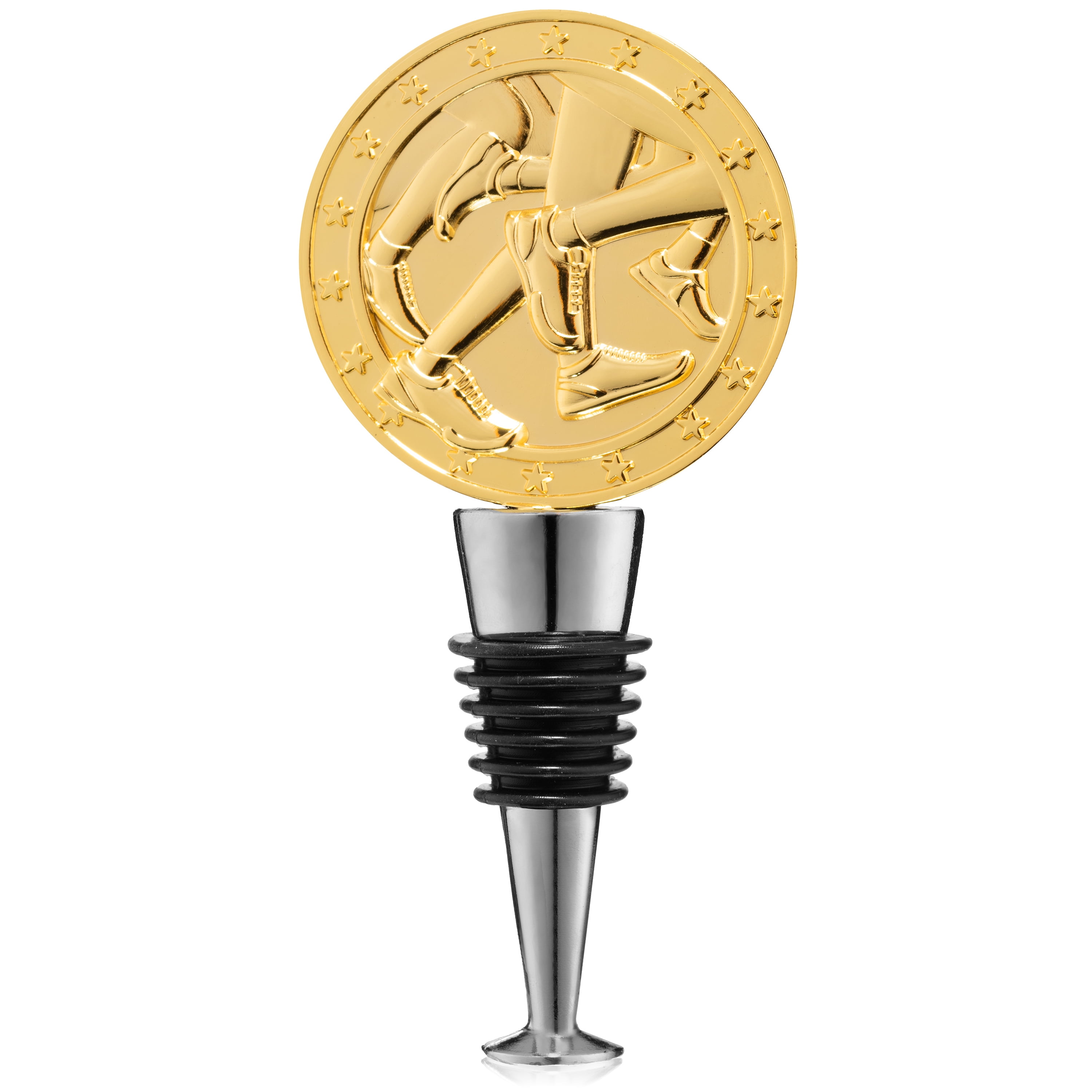 Gold Medal Wine Stopper – Premium Gold-Medal Shaped Wine Bottle Stopper ...