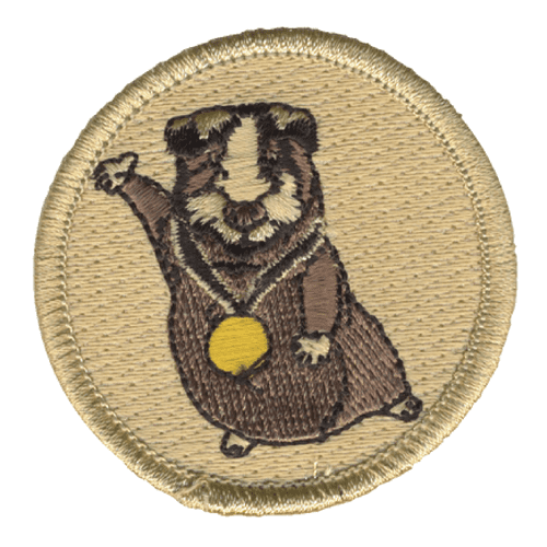 Gold Medalist Guinea Pig Patrol Patch (Sew-on) - ClassB - Walmart.com