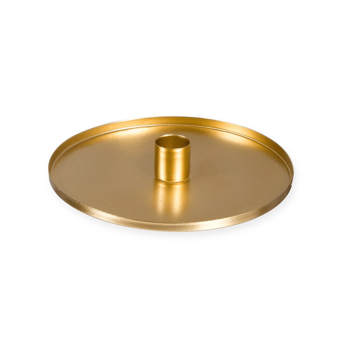 Gold Metal Candle Holder Base – Sturdy Anti-Slip Design for Tabletop ...
