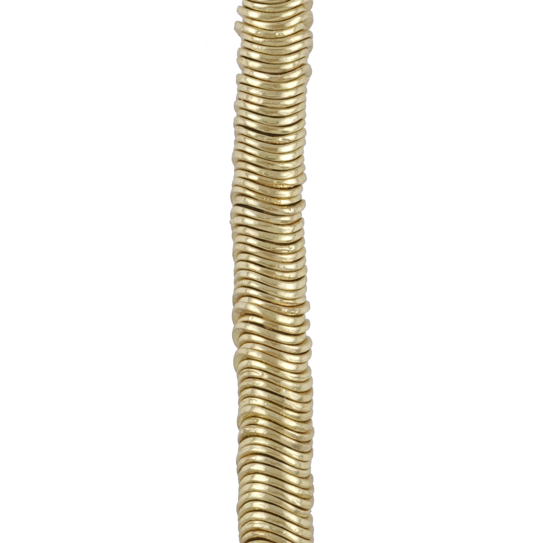 Gold Metal Wavy Disc Beads by Bead Landing - Walmart.com