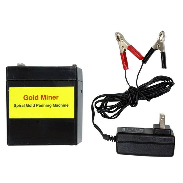 Gold Miner Battery Charger Package for Spiral Gold Panning Machine ...