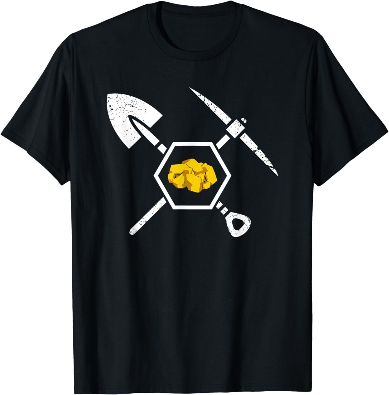 Gold Miner Prospecting Treasure Hunting Unisex T-Shirt-L - Walmart.com