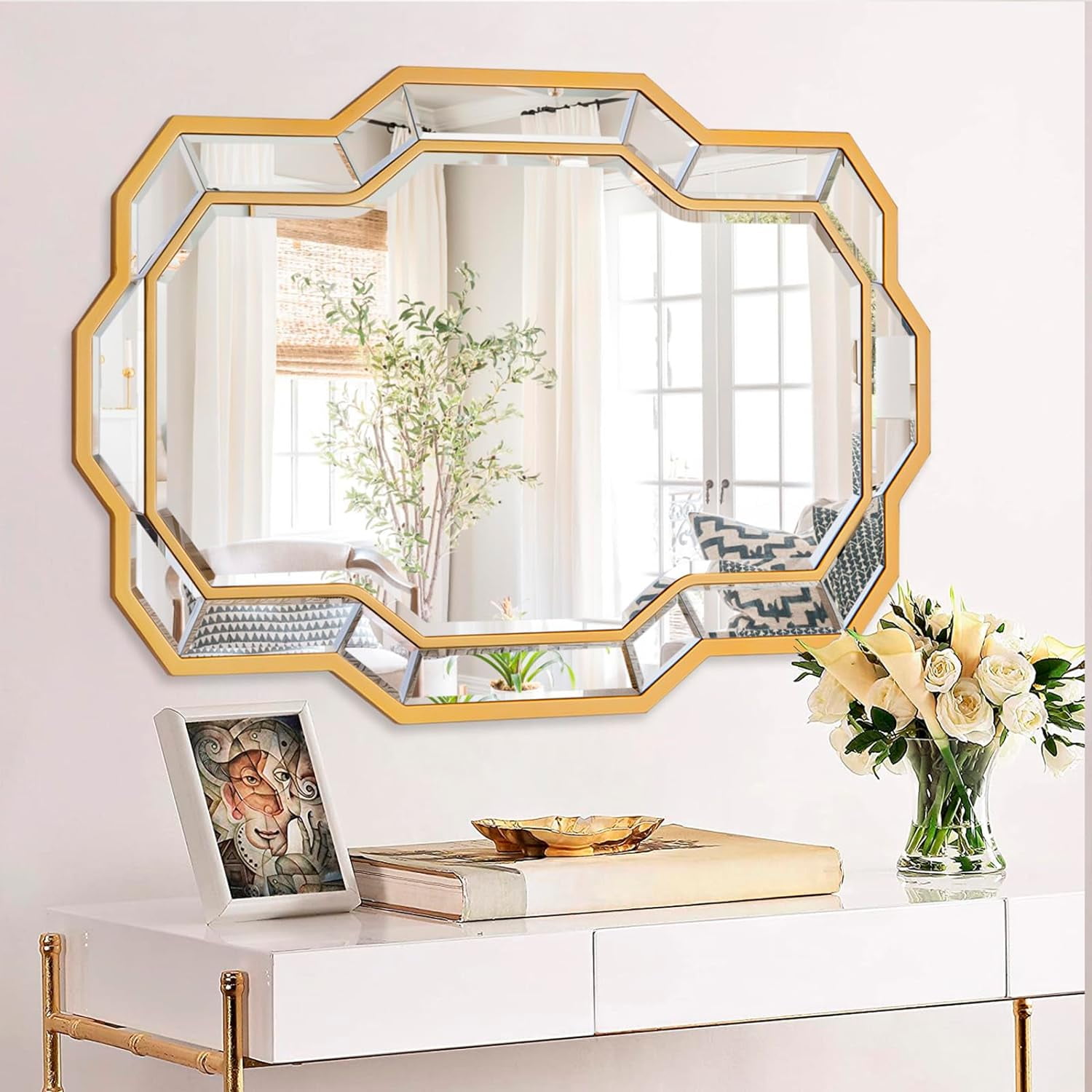 Large decorative mirror for wall store
