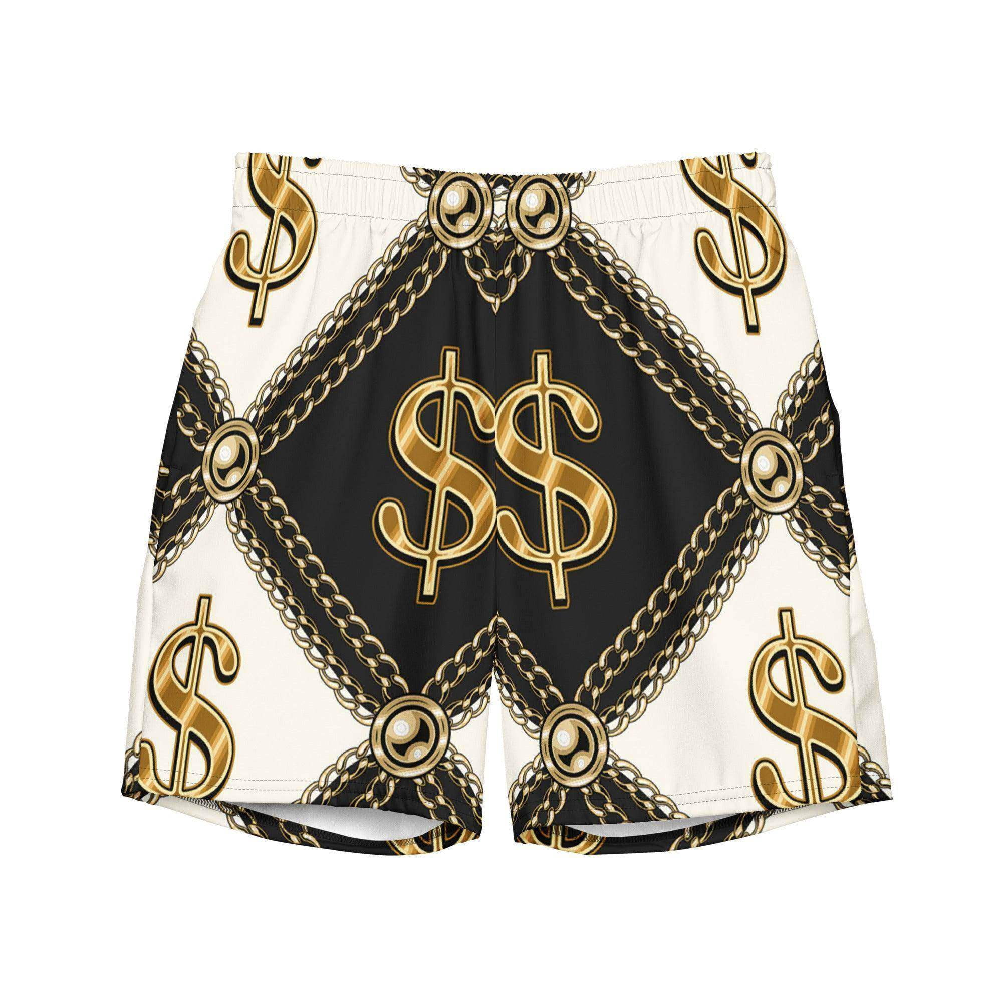 Gold Money Links Swim Trunks - Walmart.com
