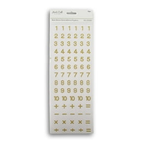 Number Stickers 1 10