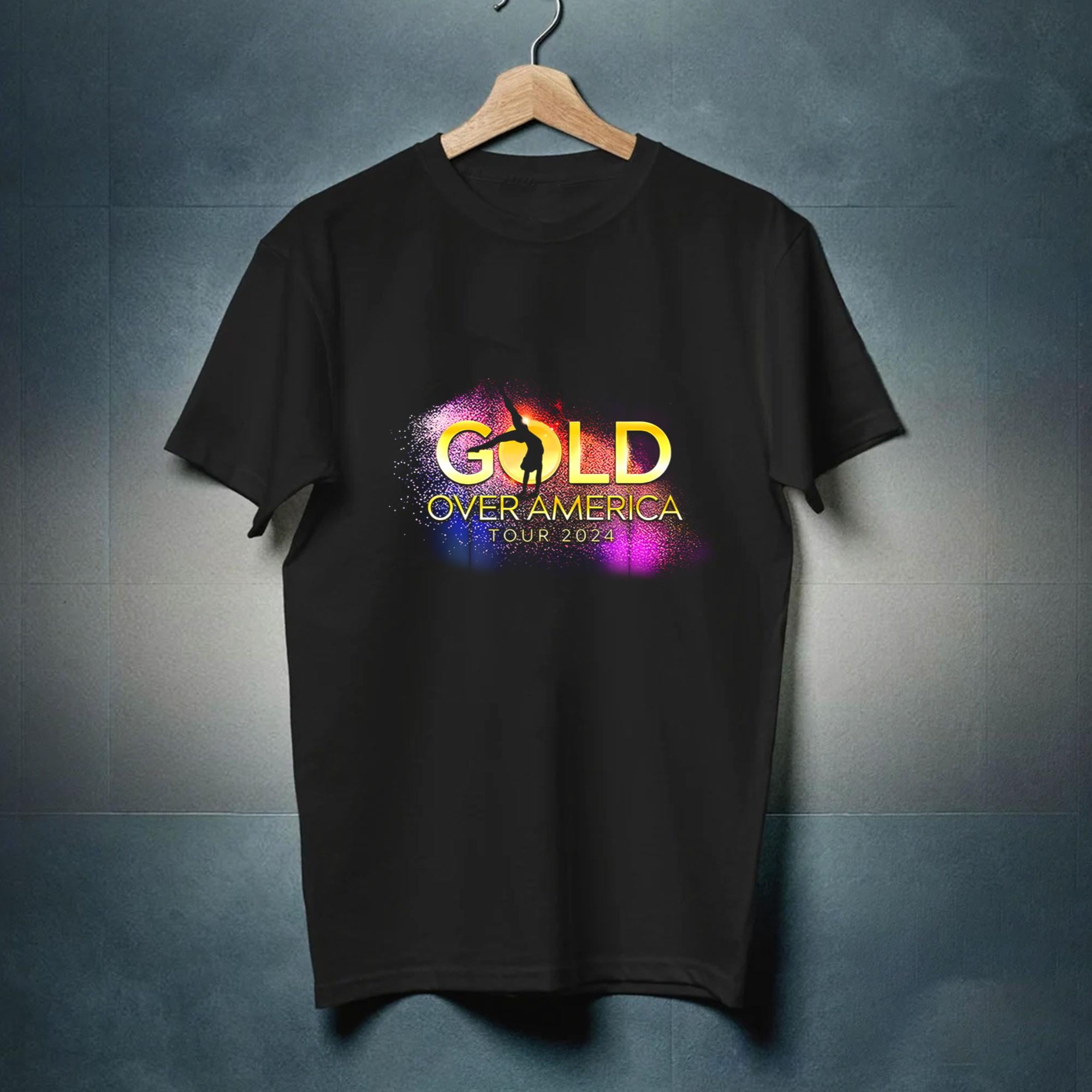 Gold Over America Tour Starring Simone Biles Tour 2024 Shirt NEW ...