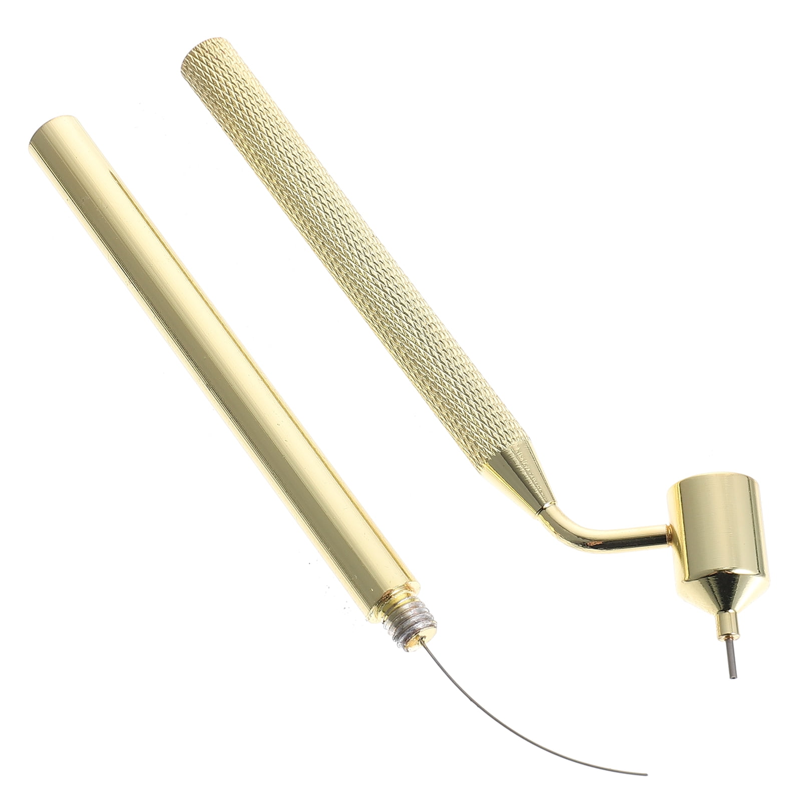 Gold Paint Fill Pen Fluid Applicator Aluminium Liquid Applying Fine ...