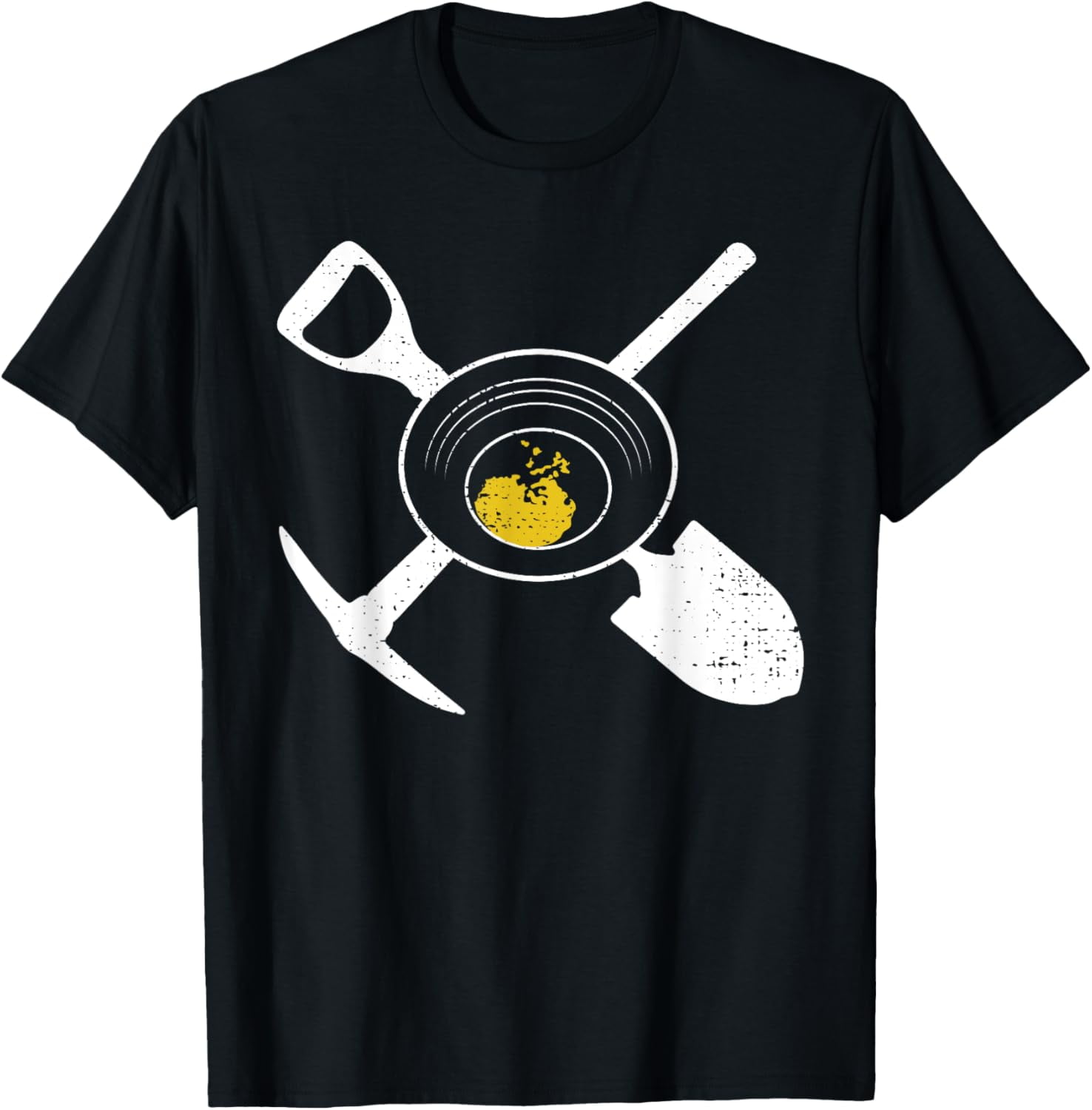 Gold Pan Gold Panner Gold Mining Clothes - Gold Panning T-Shirt ...