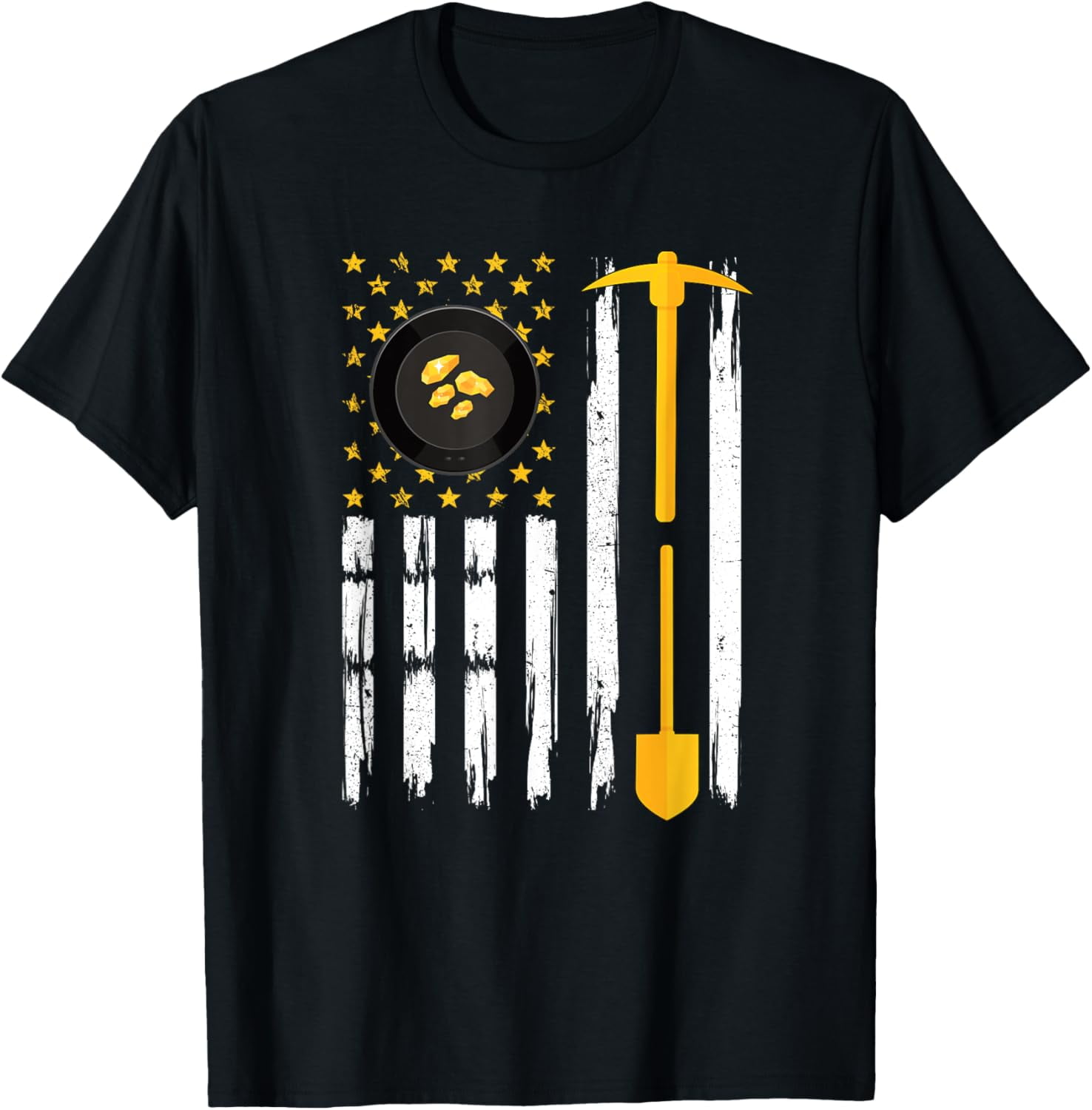 Gold Panner Gold Prospecting T-Shirt - Walmart.com