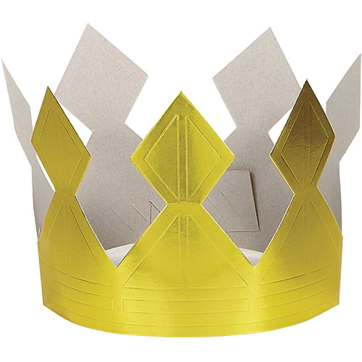 Gold Paper Crown - Walmart.com