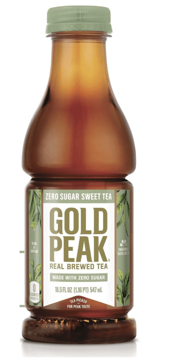 Gold Peak Diet Iced Tea Drink, 18.5 fl oz, Quantity of 12 - Walmart.com