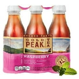 Gold Peak Raspberry Iced Tea 16.9 oz Plastic Bottles - 6 Bottles in ...