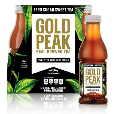 Gold Peak Bottled Zero Sugar Sweet Tea Drink, 59 fl oz - Walmart.com