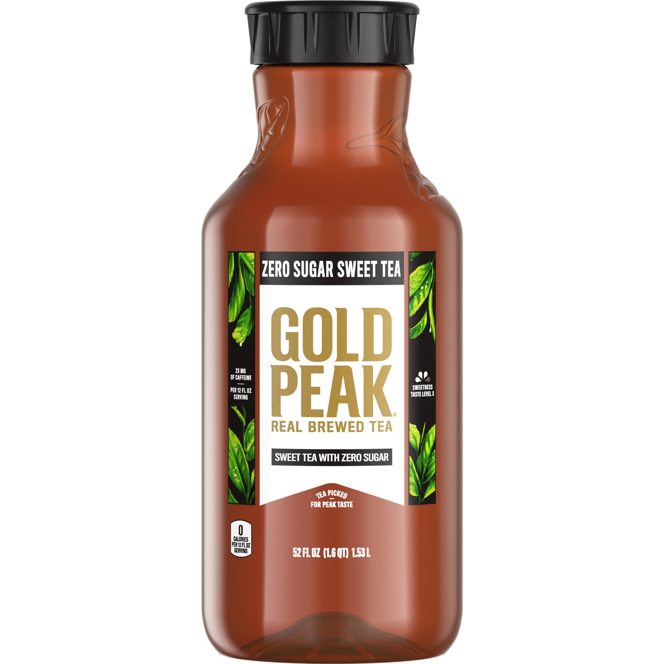 Gold Peak Unsweetened Real Brewed Tea, Zero Sugar, Diet Iced Tea Drink ...