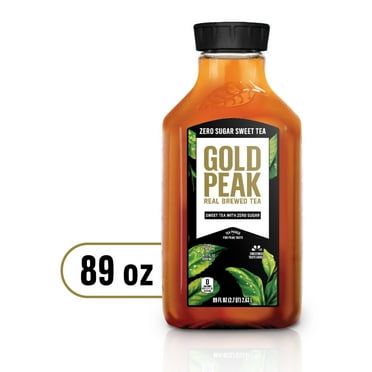 Gold Peak Unsweetened Real Brewed Tea, Zero Sugar, Diet Iced Tea Drink ...