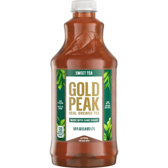 Gold Peak Sweetened Black Tea Bottle, 59 fl oz