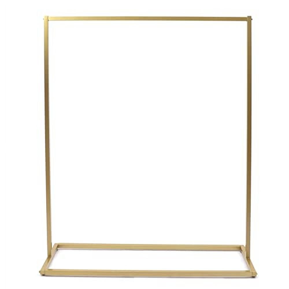 Gold Pipe Clothing Rack Freestanding, Modern Metal Clothes Rack Heavy ...
