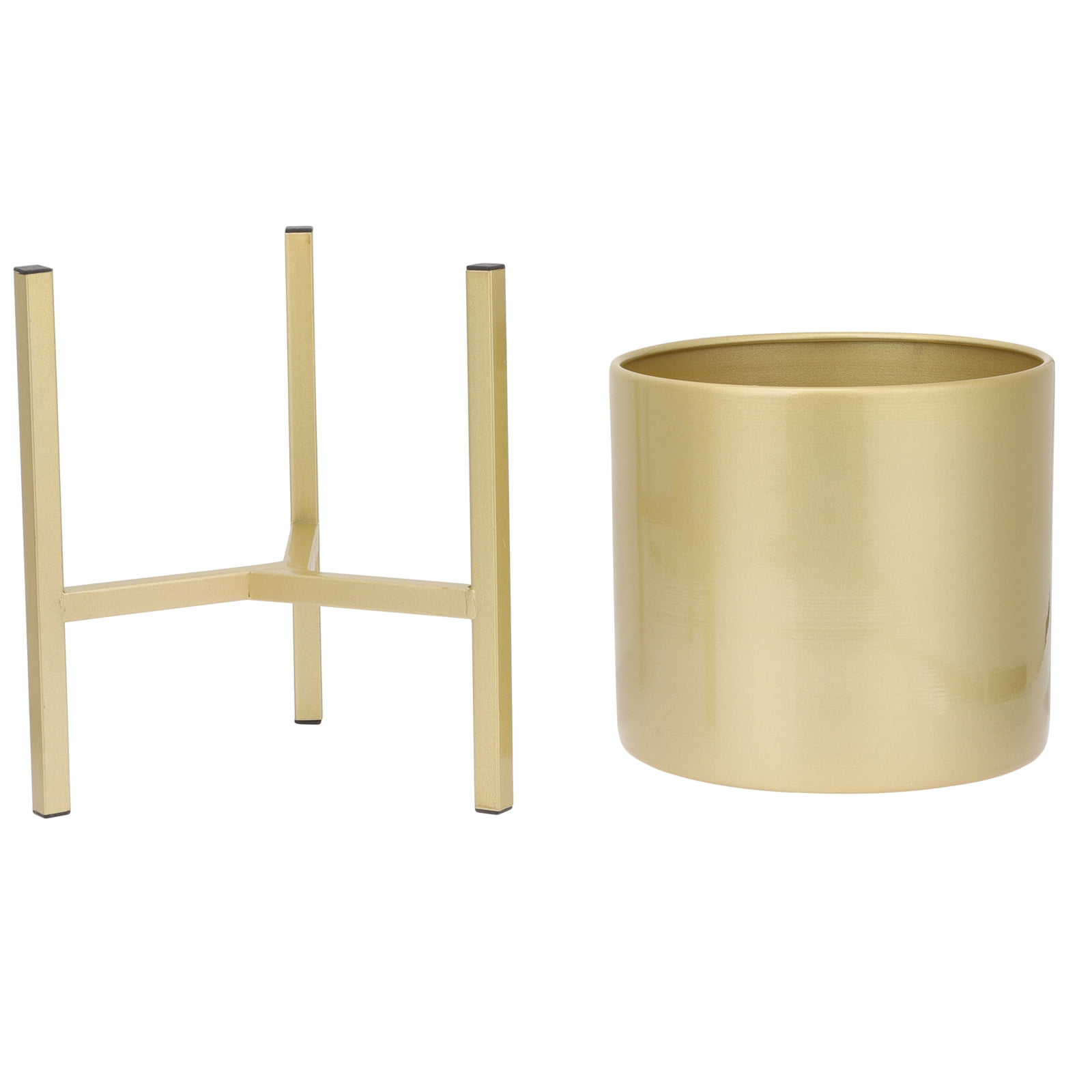 Gold Plant Pot Removable Park Decoration 27.00X22.00X20.00CM Golden ...