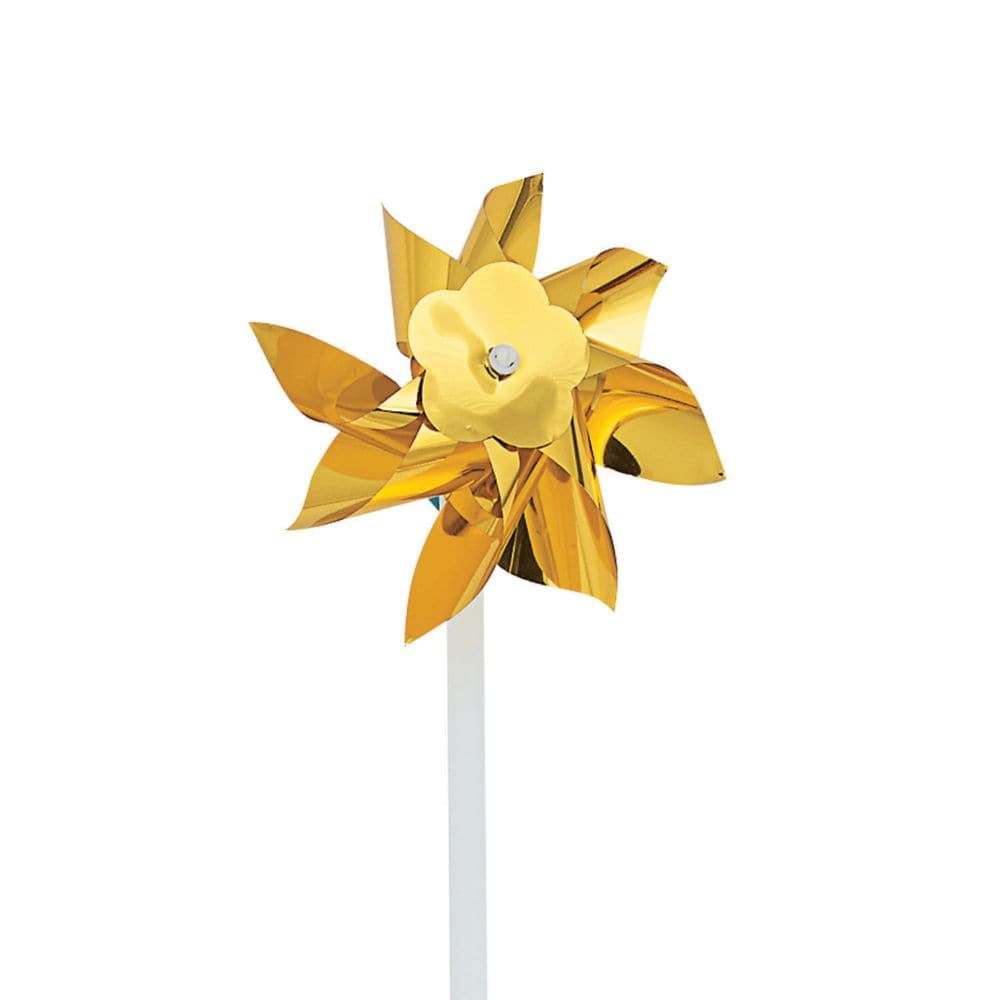 Gold Plastic Pinwheels (3Dz) - Toys - 36 Pieces - Walmart.com
