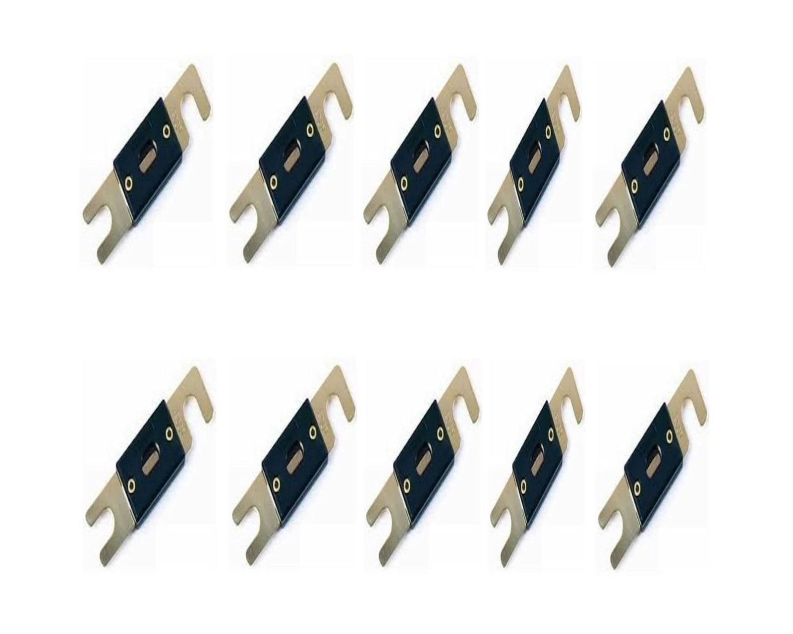 Gold Plated Big ANL Fuse 200 Amp Car Audio Stereo Truck Wafer Fuse 10 ...