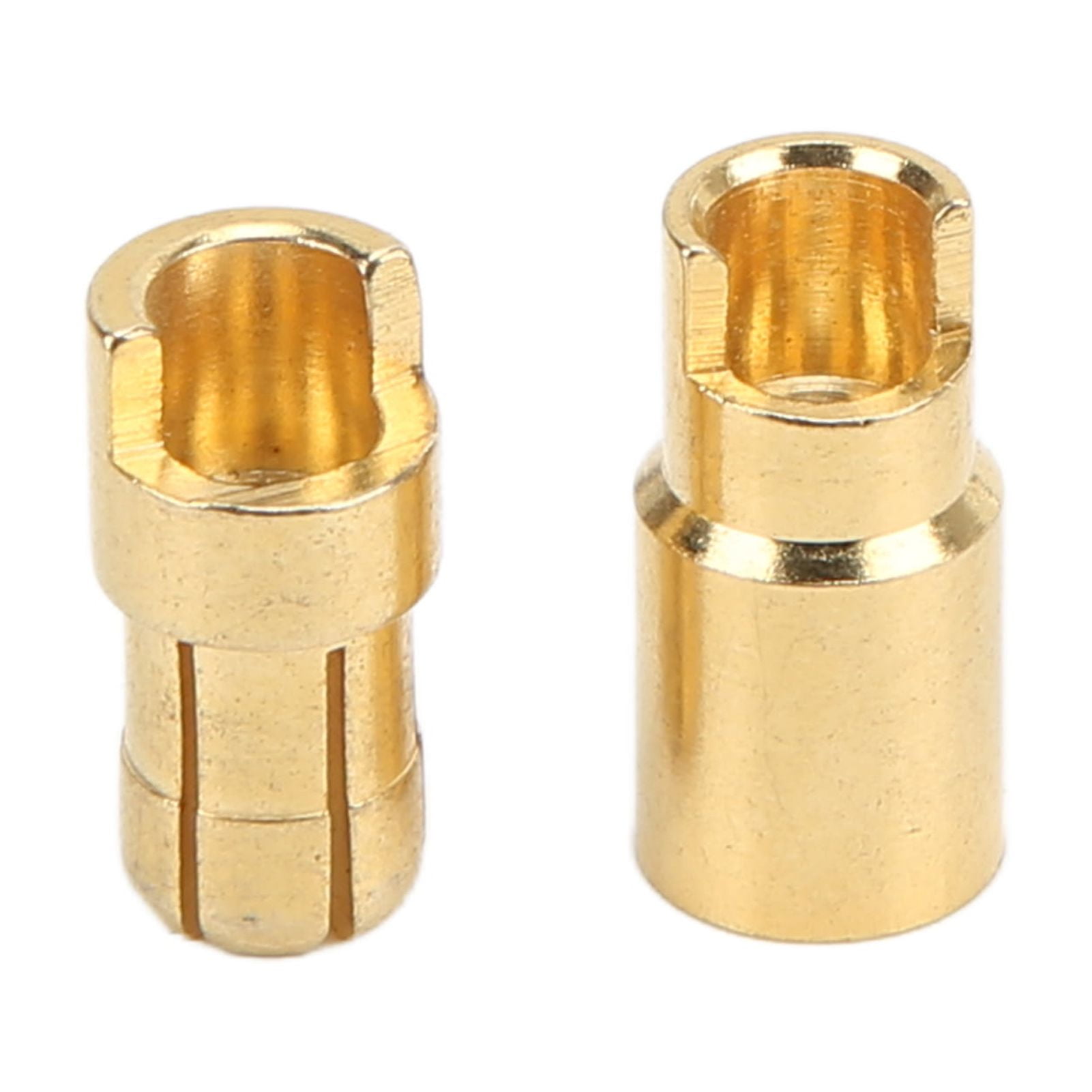 Gold-Plated Copper Banana Connectors - 6mm Male & Female Plug Heads for ...