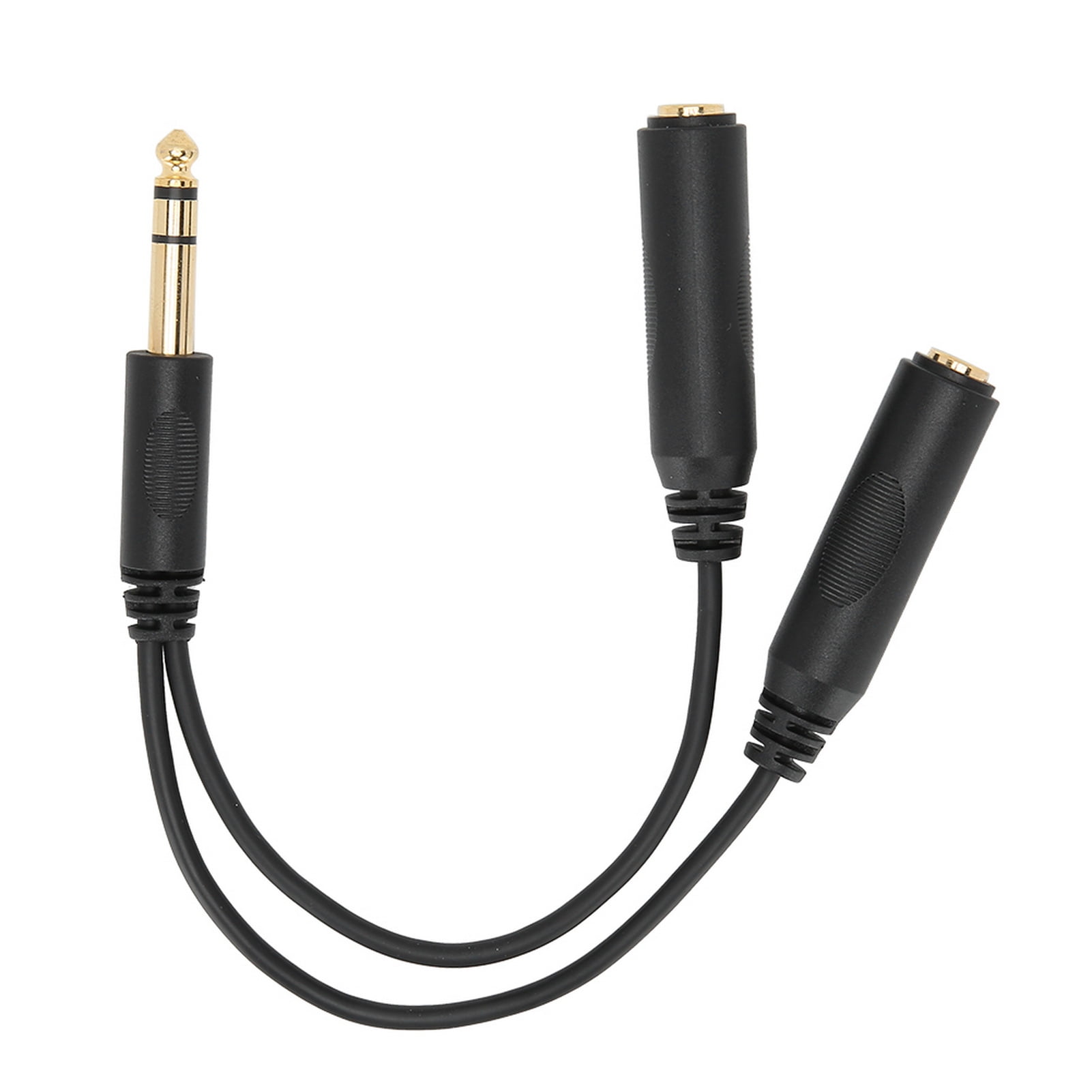 Gold Plated Heads Pure Copper Strips Shield 6.35mm Male to 6.35mm ...