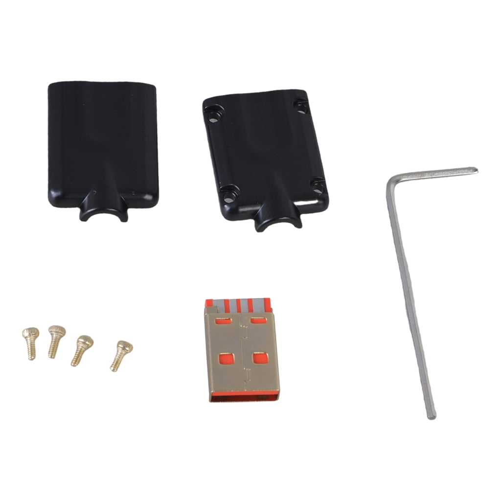 Gold Plated Metal USB 2.0 Connector USB Metal Plug For DIY Keyboards ...