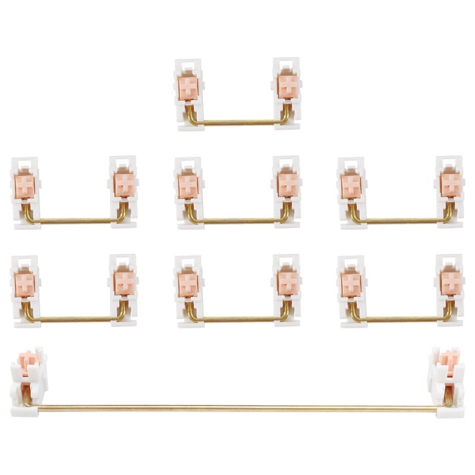 Gold Plated Plate Mounted Stabilizer for Custom Mechanical Keyboard 2U ...