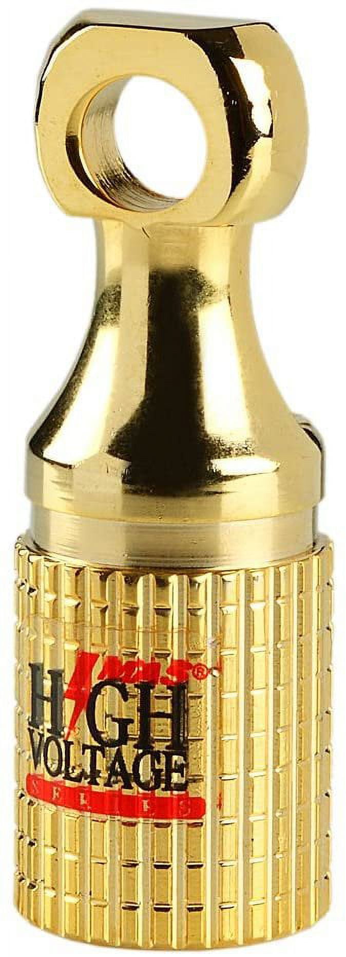 Gold Plated Ring Terminal 5/16” Hole 0 Gauge 5/16" Eyelet - Walmart.com