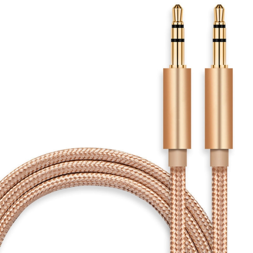 Gold Plateds 3.5mm to 3.5mm TRS/TRRS 3/4Pole AUXs Cable for Mobilephone ...