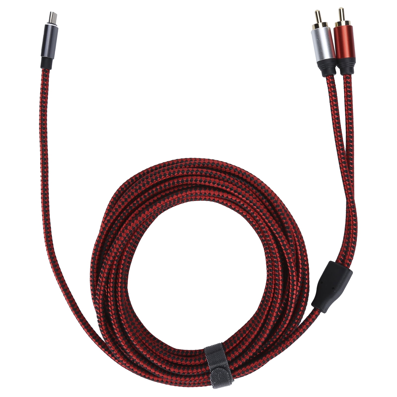 Gold Plating TypeC Male to 2RCA Male Audio Cable for Moible Phone ...